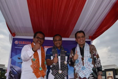 Diknas Sulbar Resmikan Kelas Industri Yamaha di SMK Rangas